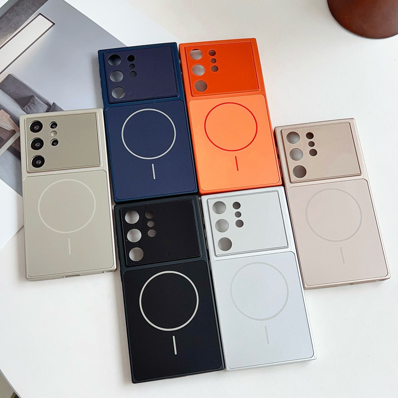 Large Window AG Nano Frosted Magnetic Phone Case For Samsung Galaxy S26 ...