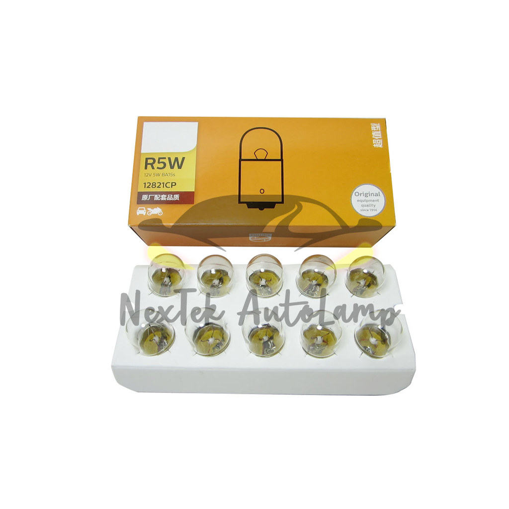 R5W R10W Original Bulb 12821 12814 BA15S Car Auto Turn Signal Lights ...
