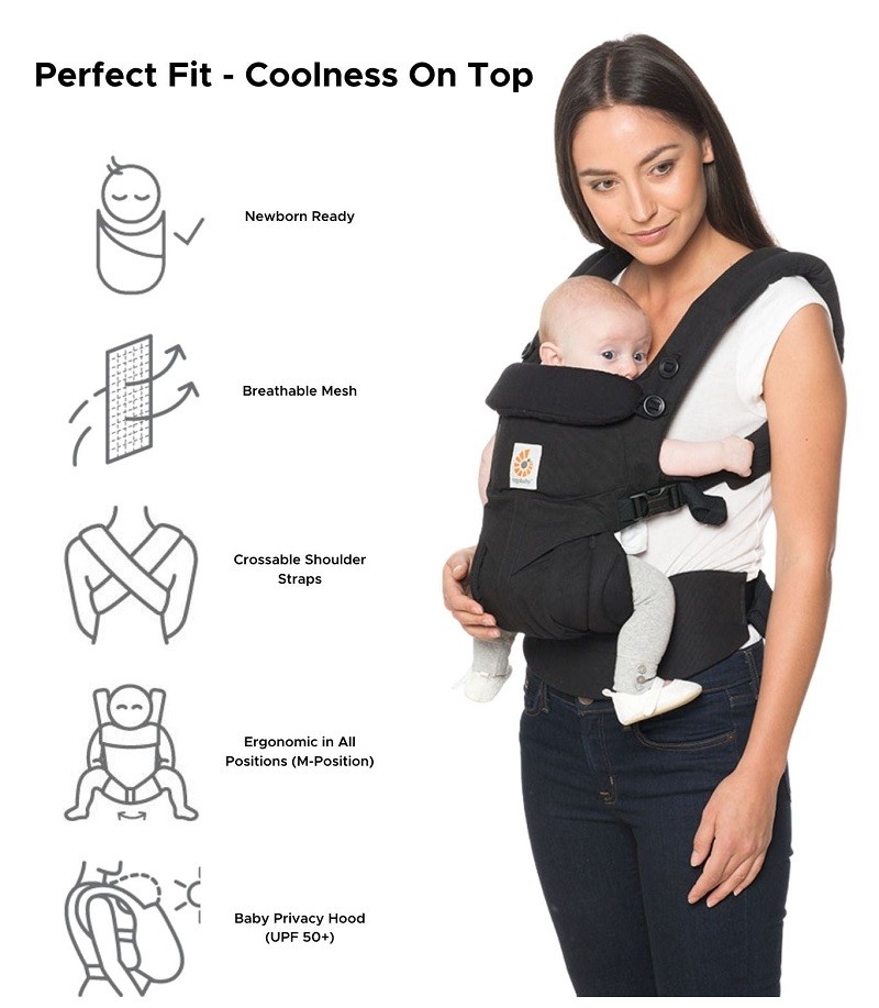 Ergobaby Omni Classic Mesh Baby Carrier (Formerly Omni 360) | Shopee ...