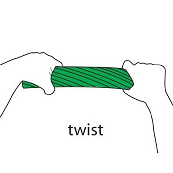Cando Twist n Bend Bar Hand Exercise Rehabilitation Strengthen Muscles ...