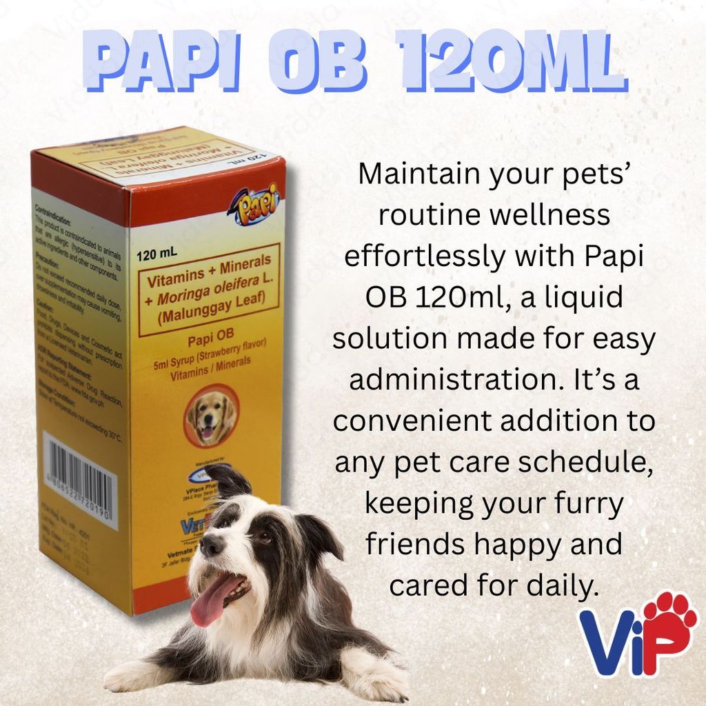 PAPI OB 120ml All Breed Pet Oral Solution | Shopee Malaysia