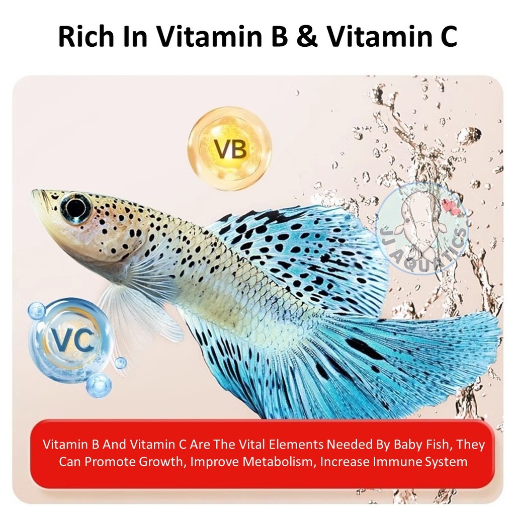 YEE High Protein Daphnia Magna Water Flea Kutu Air Fish Super Food Fish ...