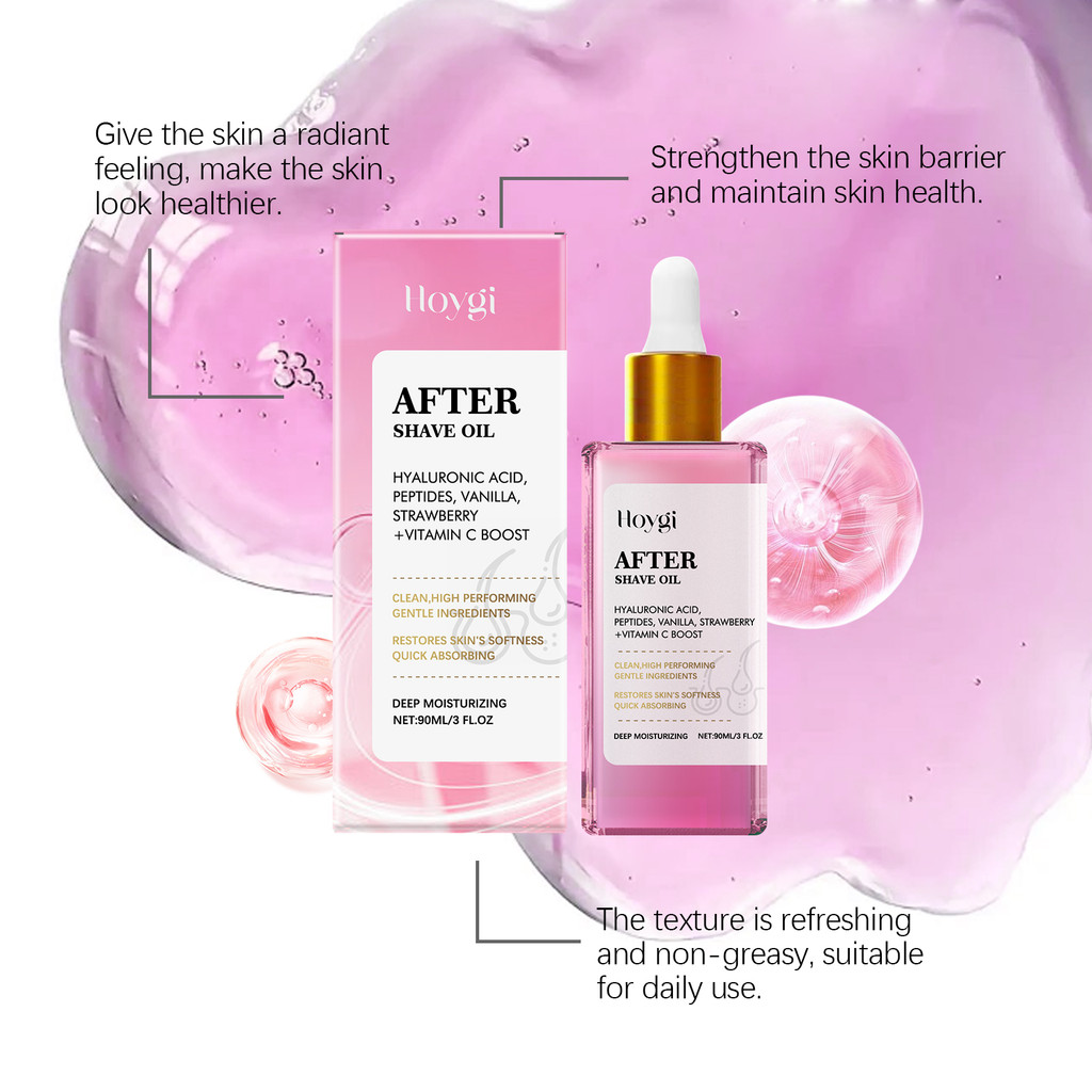 Hoygi Strawberry Flavored Hair After Shave Care Oil Soothing Skin ...