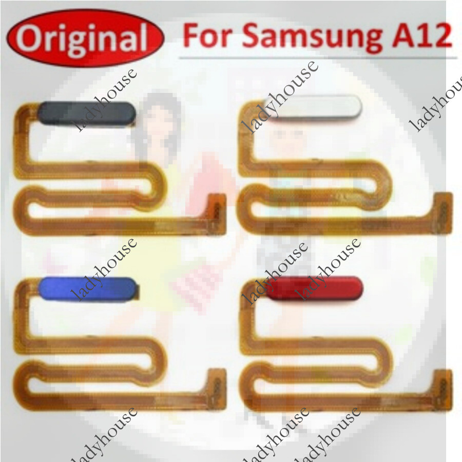 Original New For Samsung Galaxy A12 A125 A125F Home Button Fingerprint ...