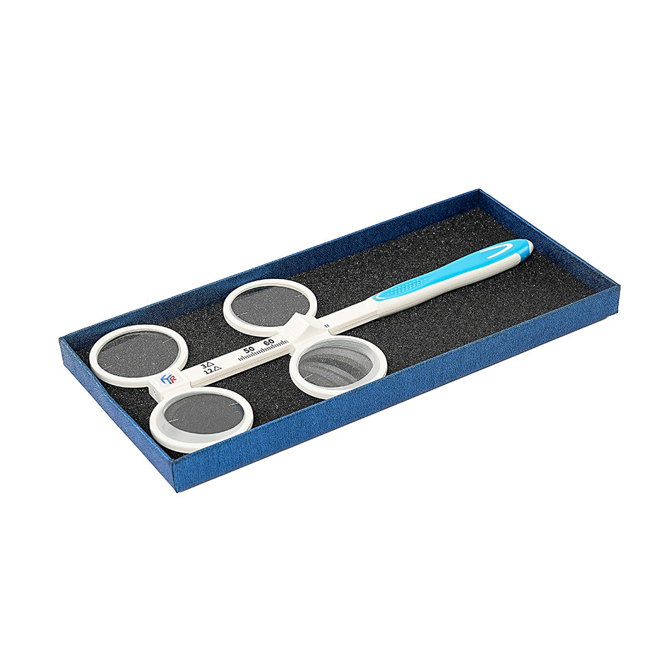 Optical Adjustable Optometry Prism 3/12 Lens Flipper Adjustable Pupil ...