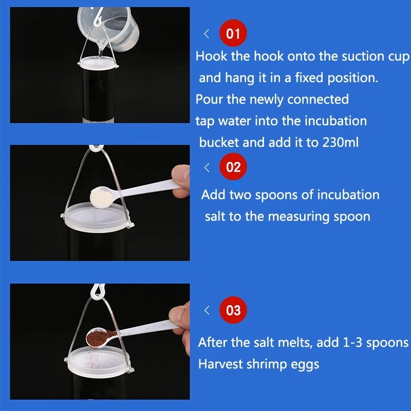 18 IN 1 BBS Hatchery Tool with Pump Aquarium Brine Shrimp Eggs Artemia ...