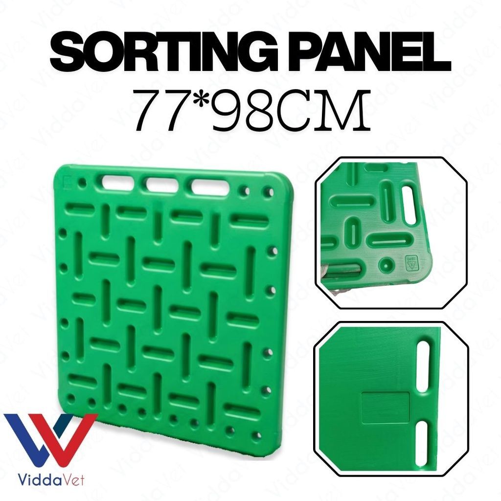 Lightweight Green Sorting Panel for Hograisers Moving Pigs Safely ...