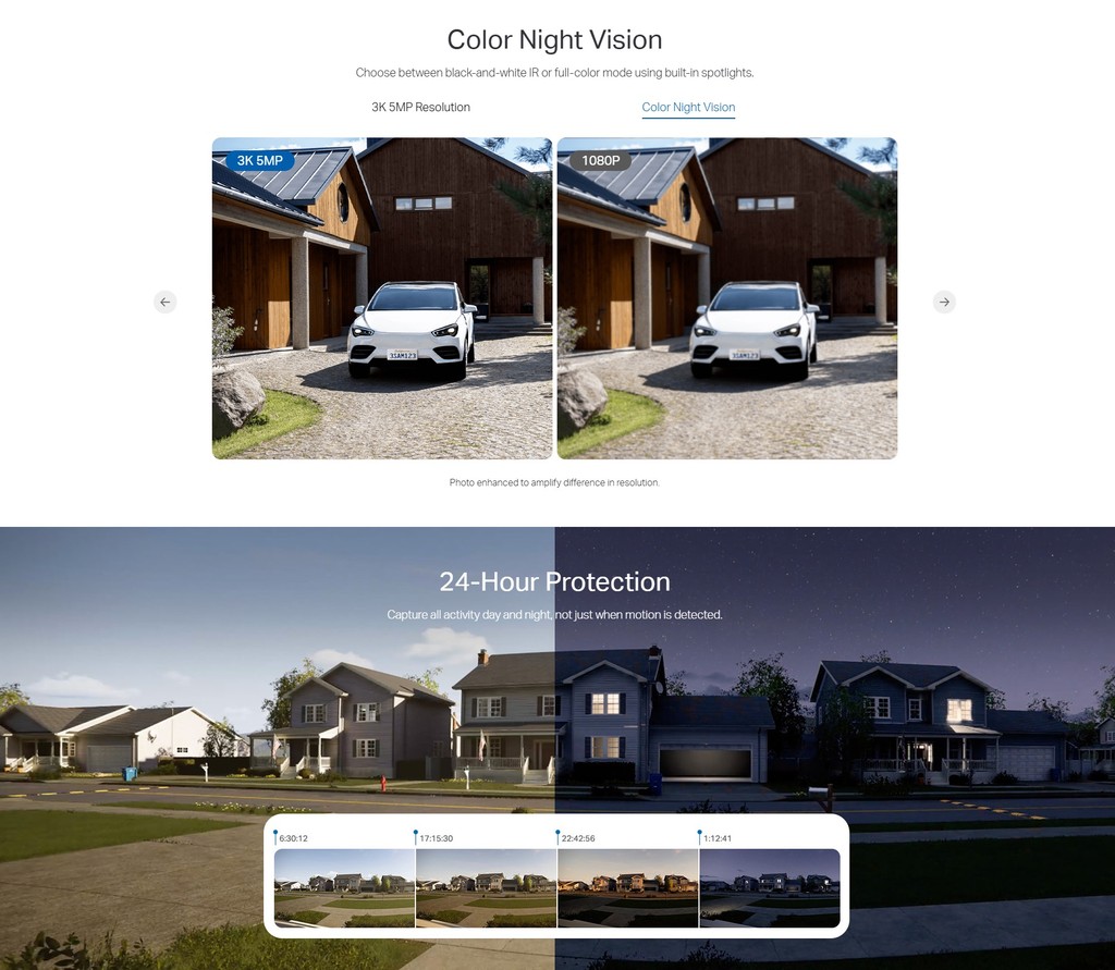 TP-Link Tapo C630 KIT 3K 5MP Solar-Powered Security Camera Kit Camera ...