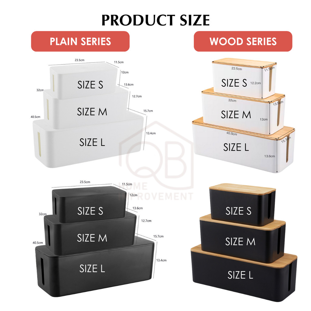 Mson pet Cable management storage box minimalist safety socket wire ...