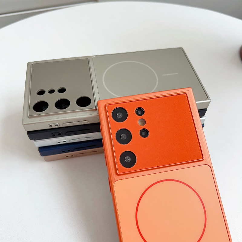 Large Window AG Nano Frosted Magnetic Phone Case For Samsung Galaxy S26 ...