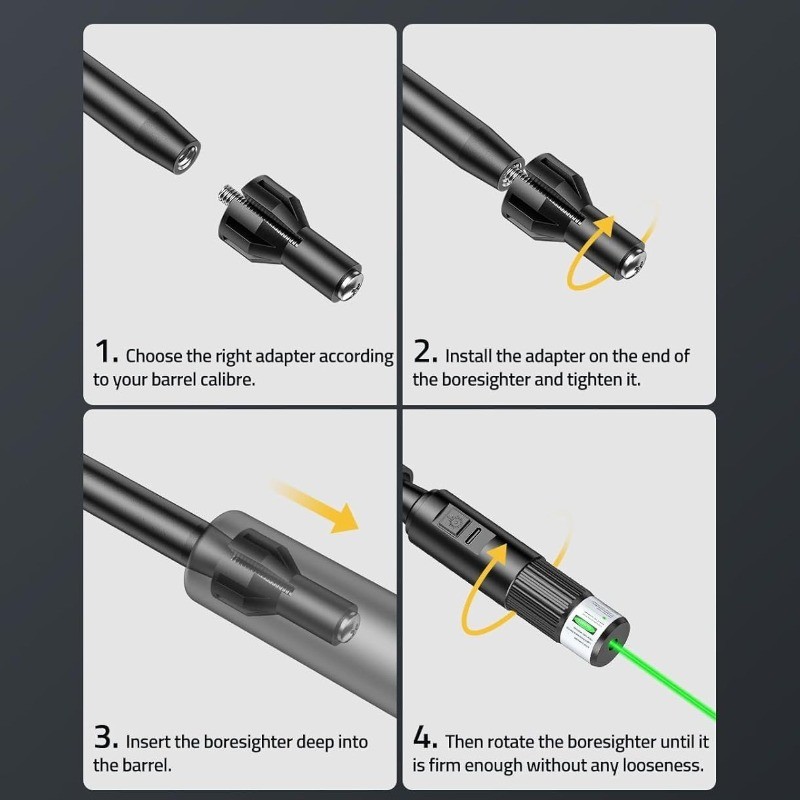 【COD】32-Adapter Green Laser Sight Green Laser Zeroer Calibrator ...