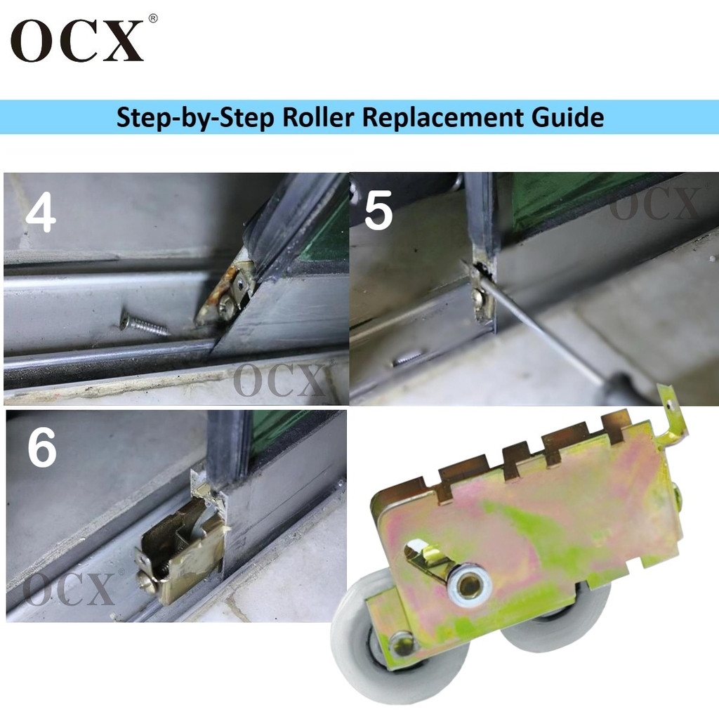 OCX 006 25mm Sliding Door Double Roller Economy IJ-RL-006-N Weight ...
