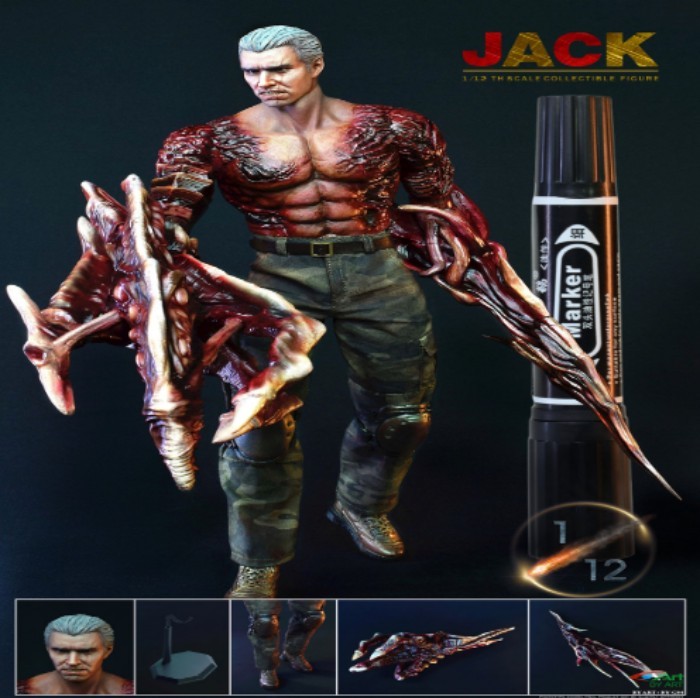 BY-ART 1/12 Resident Evil Major JACK | Shopee Malaysia