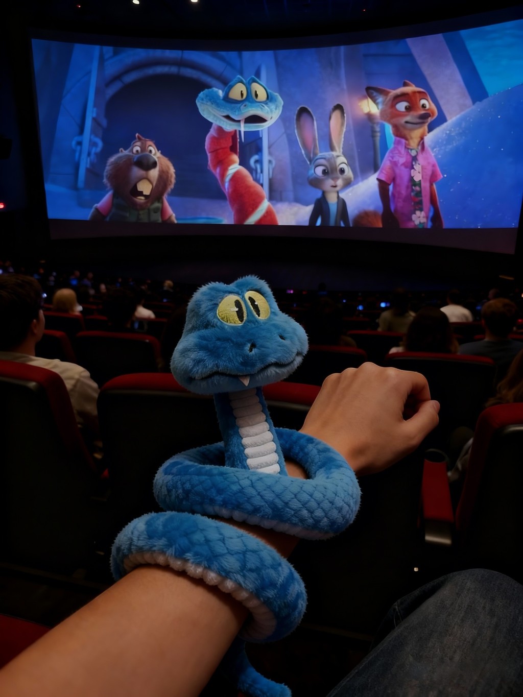 Gary Blue Snake Plush Toy with Bendable Body - Perfect Christmas Gift ...