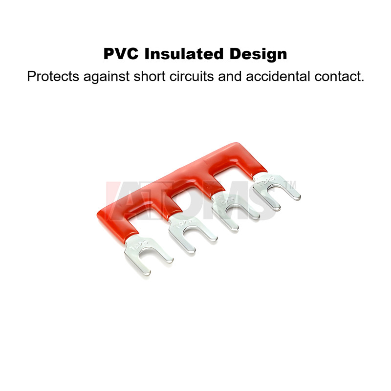 ATOMS TB-YF Insulated Y Jumper Link for TB Series Terminal Block 15A ...
