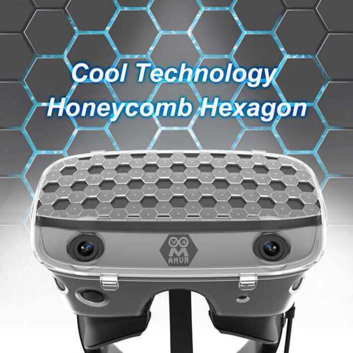 AMVR OOM 1 White Plastic Suitable for Oculus Rift S VR Headset ...