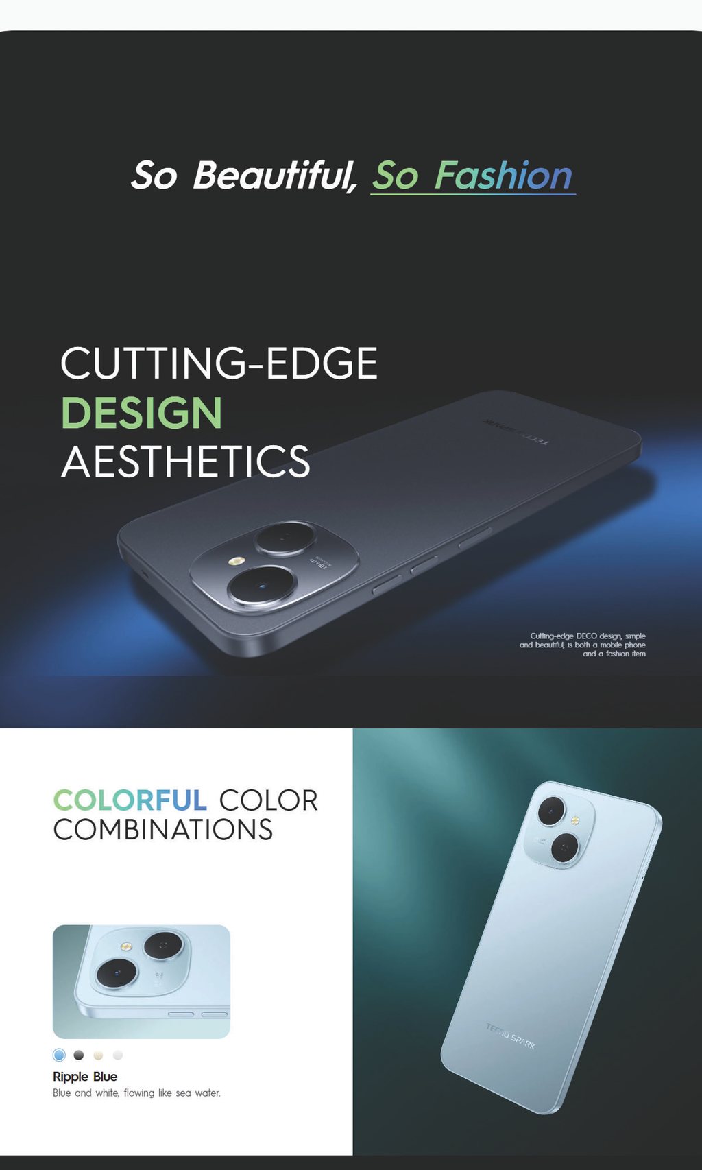 Tecno Spark 40C Smartphone | Mediatek Helio G81 | 6.67" IPS LCD Display ...