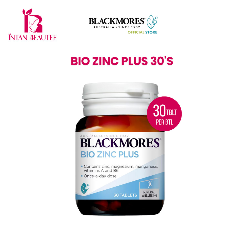 BLACKMORES Bio Zinc Plus - 30/90's for hair, nail & skin general ...