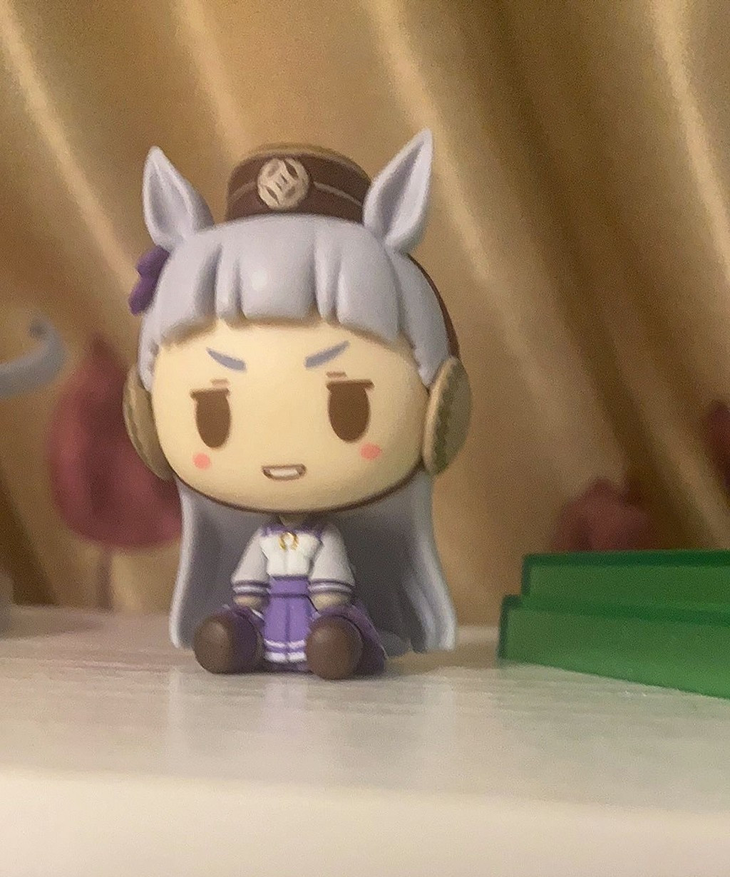 【Ready Stock】uma musume figureウマ Niang Xiaoli Hat Golden Boat Uniform ...