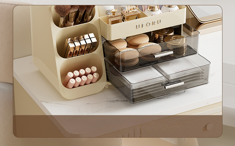 Cosmetic Storage Box Household Cosmetic Storage Cabinet Display Cabinet ...