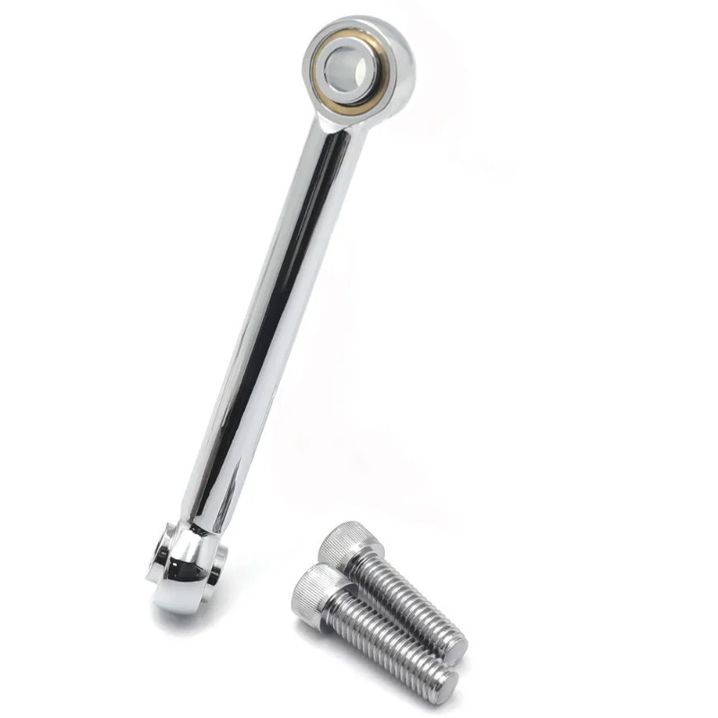 Chrome / Black Front Engine Mount Stabilizer Link For Harley Davidson ...