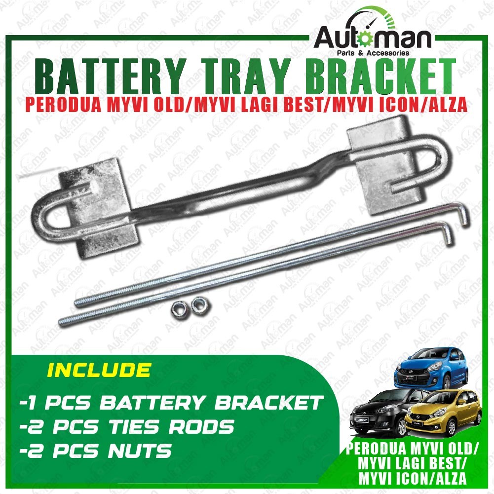 Battery Bracket Tray Holder Perodua Alza 2009 - 2021 Myvi Lagi Best ...