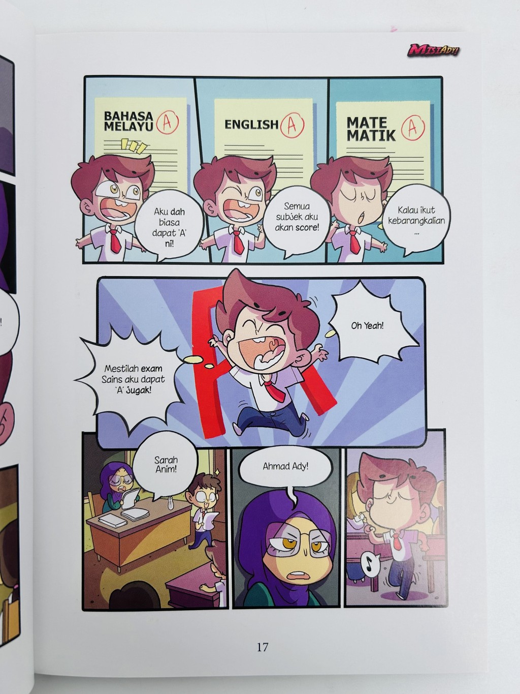 Misi Ady Buku Komik Untuk Kanak Kanak Membaca Bahasa Melayu 136 Muka ...