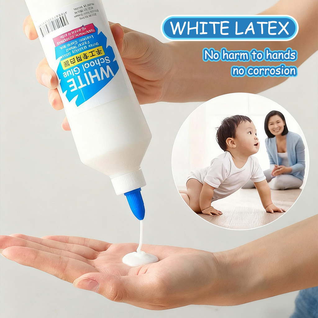 【GUM KAYU】120/250ml white Glue DIY Craft Purpose Gum Latex White Glue ...