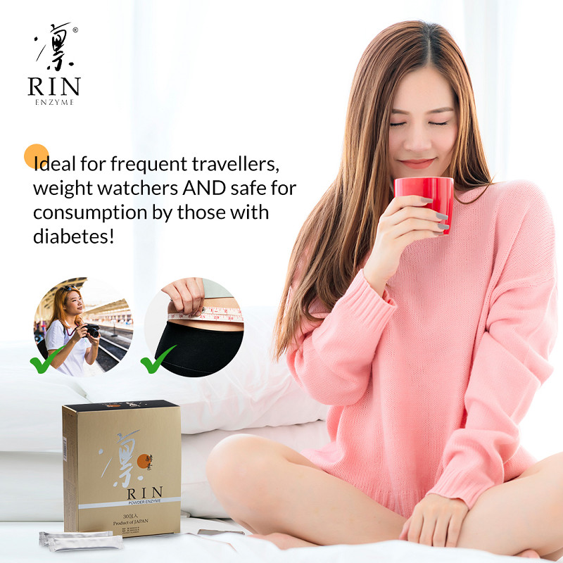 RIN Powder Enzyme 30’s | Enzyme Supplement for Digestion, Detox & Energy Boost (30 Sachets ...