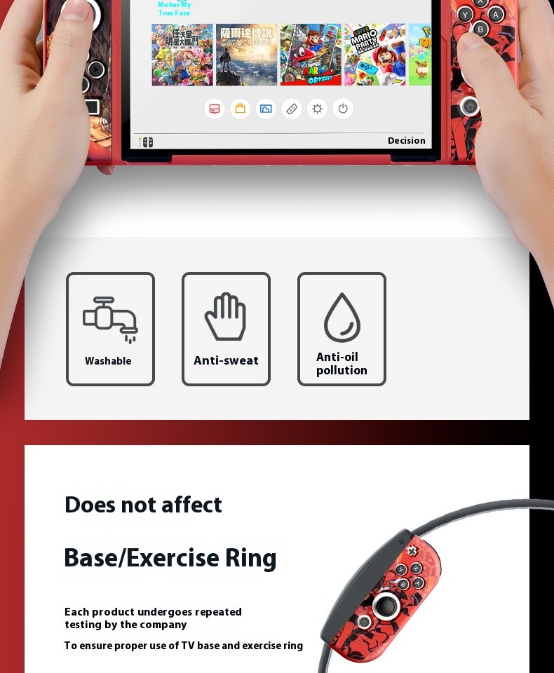 Split-type full-enclosure protective case for Nintendo Switch 2/ OLED ...