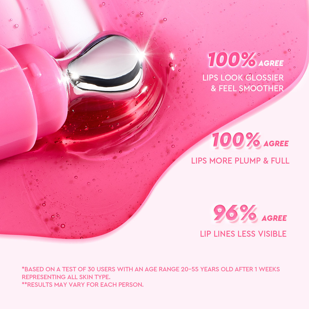 【NEW LAUNCH】Glad2Glow POUT CANDY Lip Serum 3in1 lip balm lightweight ...