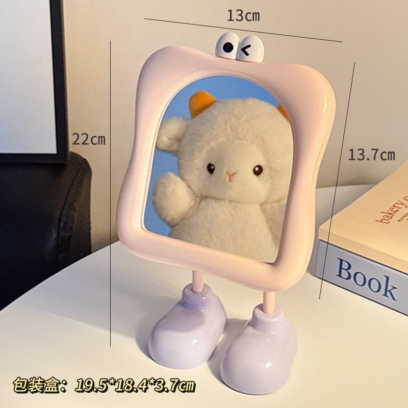 Cute Desktop Mirror Makeup Mirror Can Stand Portable Student Dormitory ...