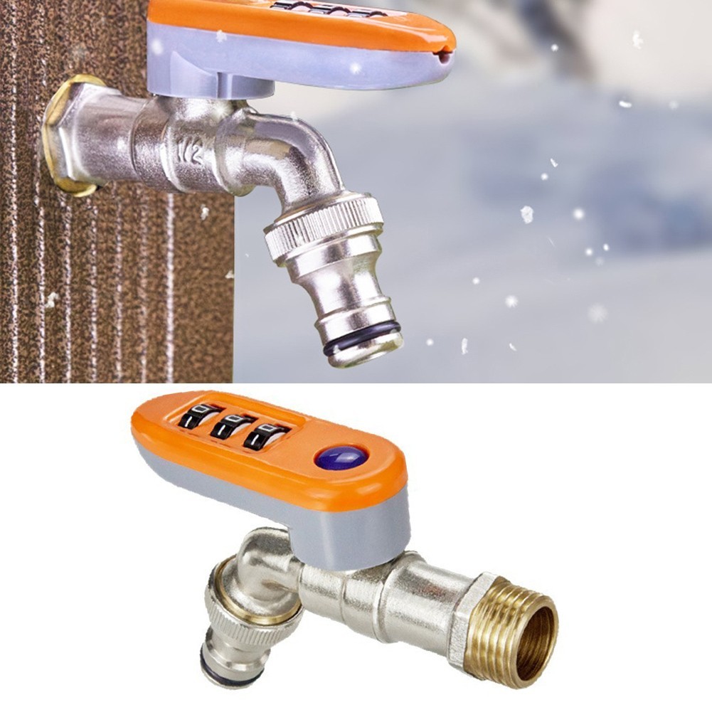 [GR]RV Outdoor Garden Faucet Lock System Gate Valve Lock Handle ...