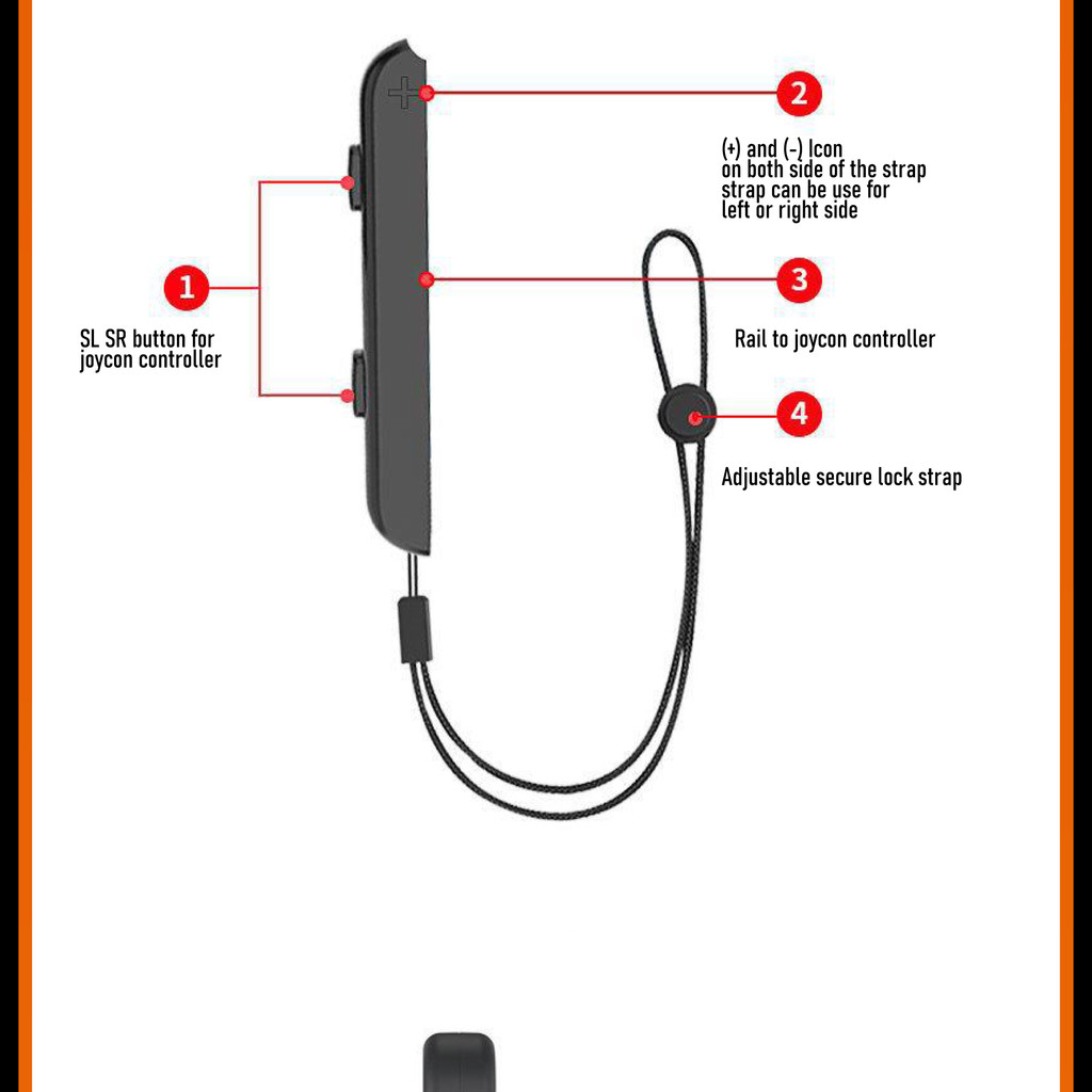 Akitomo Nintendo Switch Joycon Strap Wrist Straps For Switch OLED ...