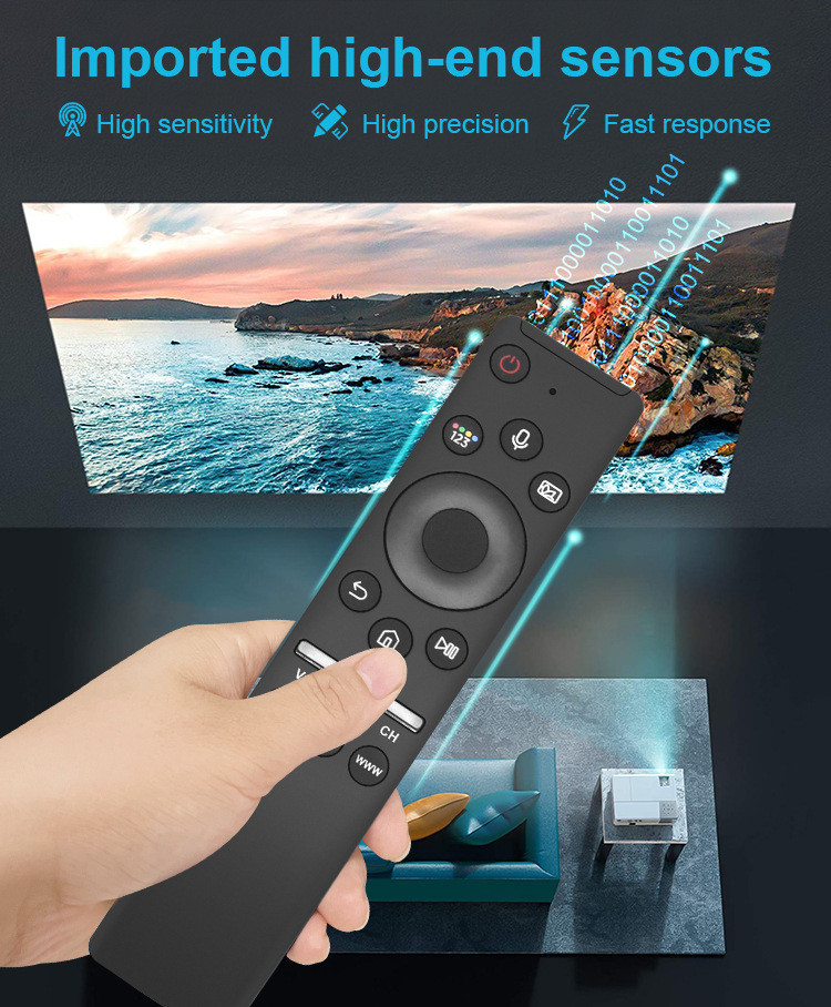 Voice Remote Compatible for Samsung Smart TV QLED UHD Frame Curved ...