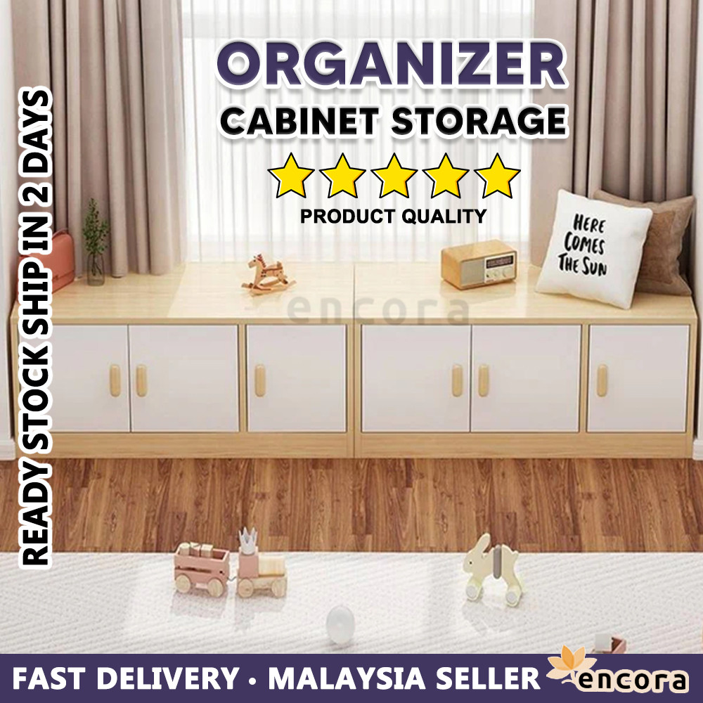Encora Kabinet Tepi Katil Rak Tepi Katil Bedside Organizer Storage ...