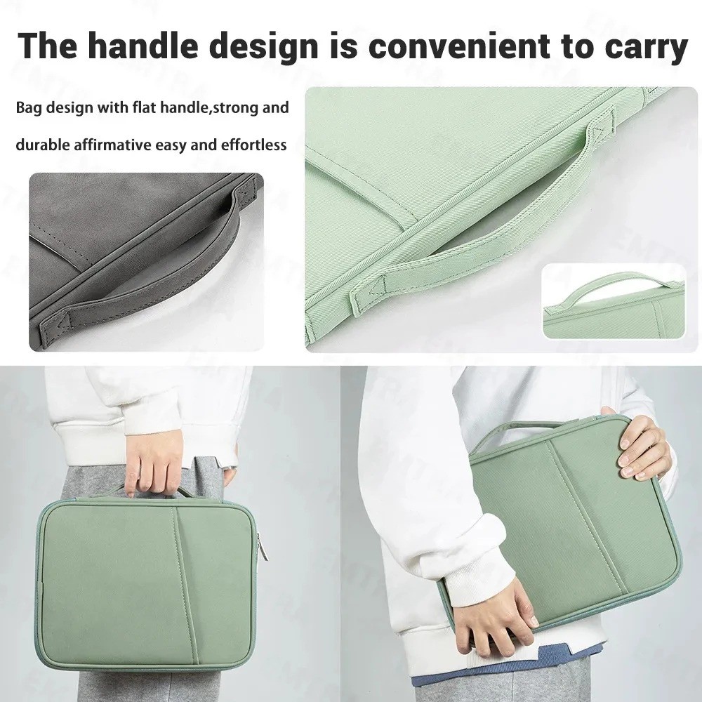 Large Capacity Tablet Case Waterproof&Shockproof Ipad Bag for 10-12 ...