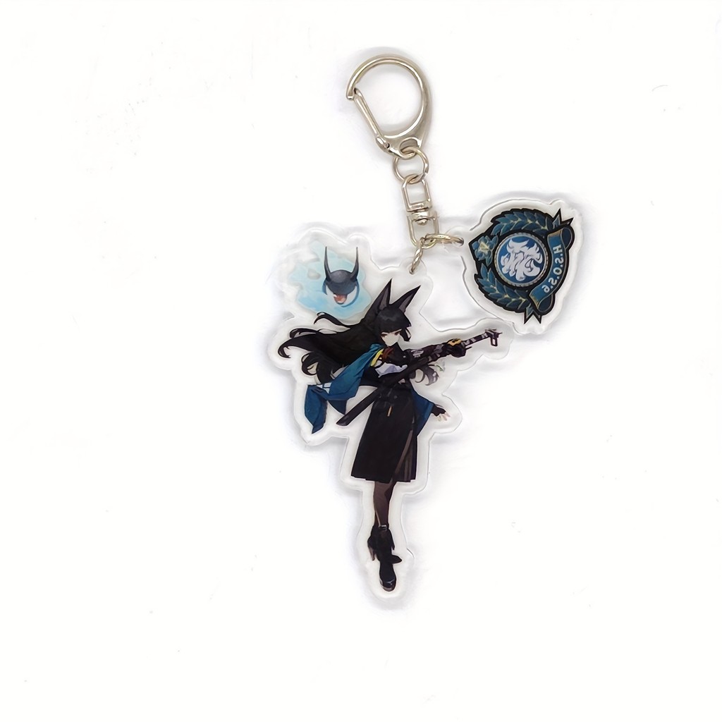 Zenless Zone Zero Anime Acrylic Keychain | Single Collectible Keyring ...