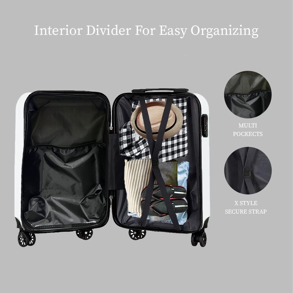 SKY TRAVELLER SKY390 20 Inch PP Material Durable Trolley Bag 360 ...