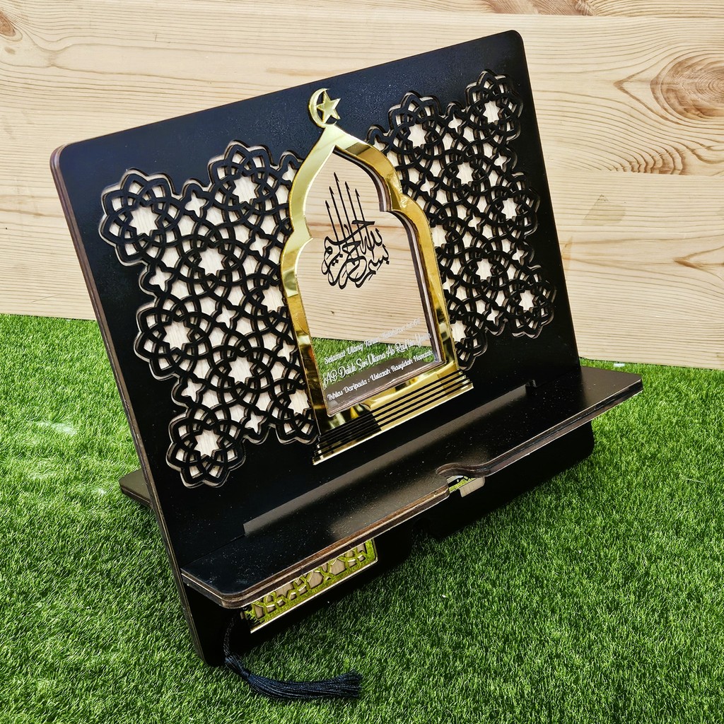 Laser Ukir Studio Rehal Hibrid Special Edition Black Gold Wooden ...