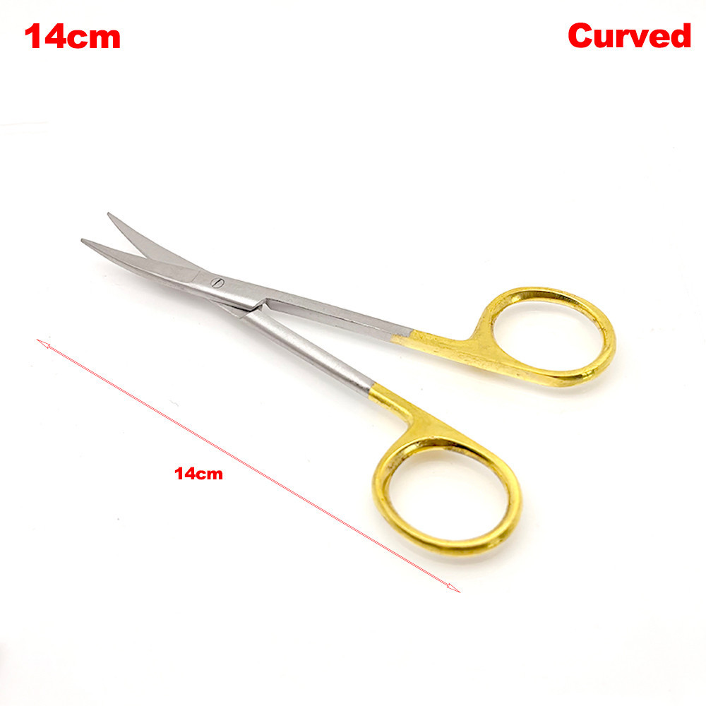 1pcs Stainless Steel Medical Scissors Dental Surgical Scissors ...