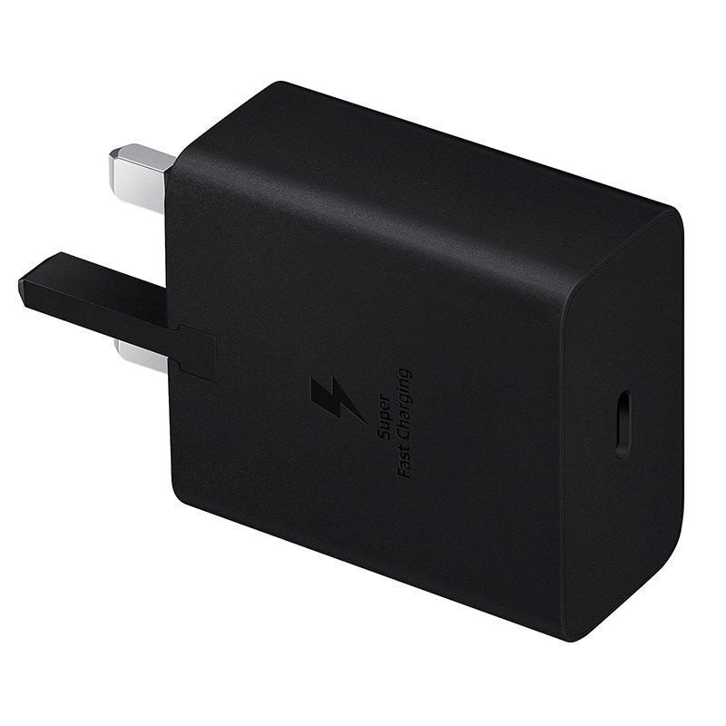 For Samsung 45W Super Fast Charging UK Plug Charger 5A USB C Type-C ...