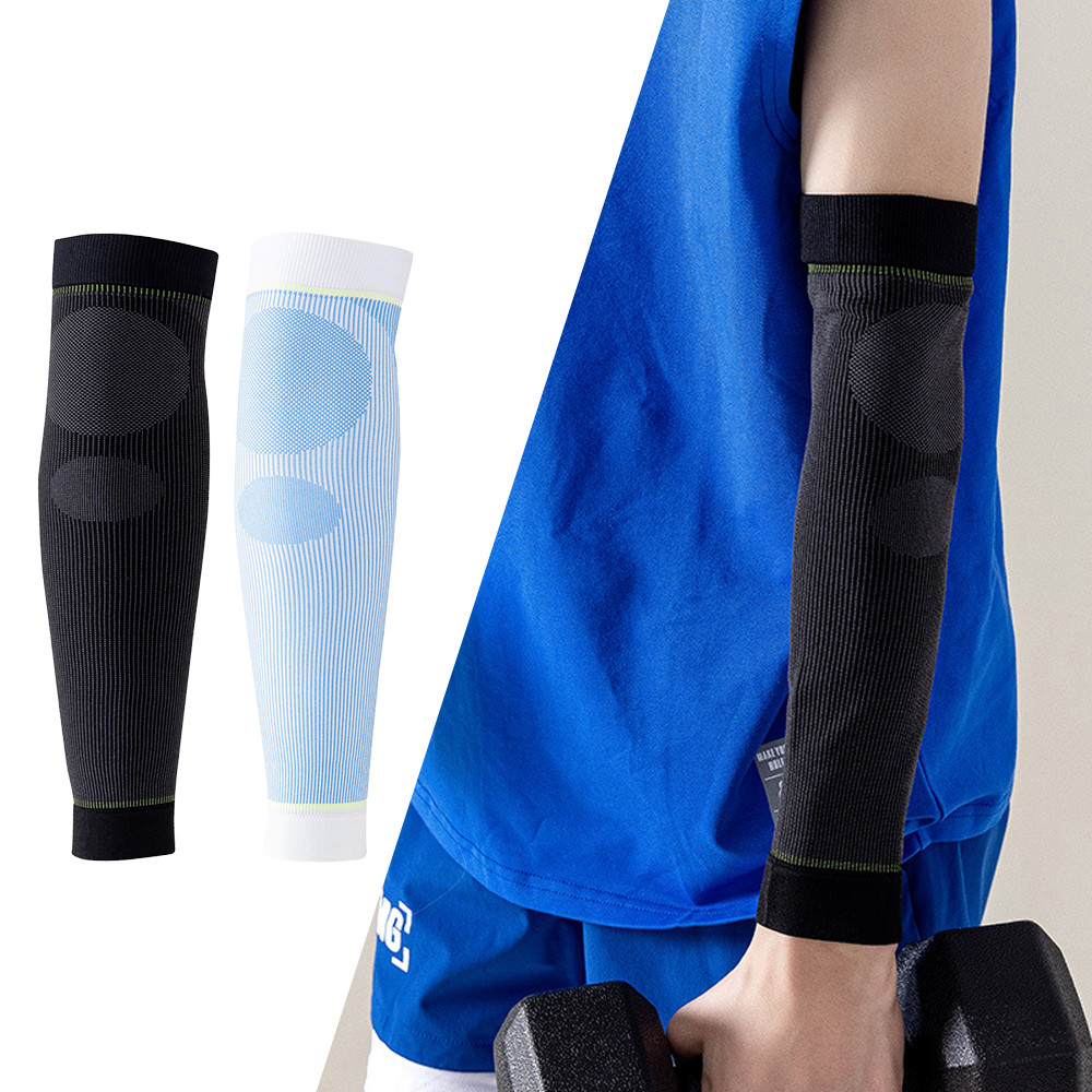 1pcs Compression Arm Sleeves, Firm 20-30mmHg Graduated Elbow Braces for ...