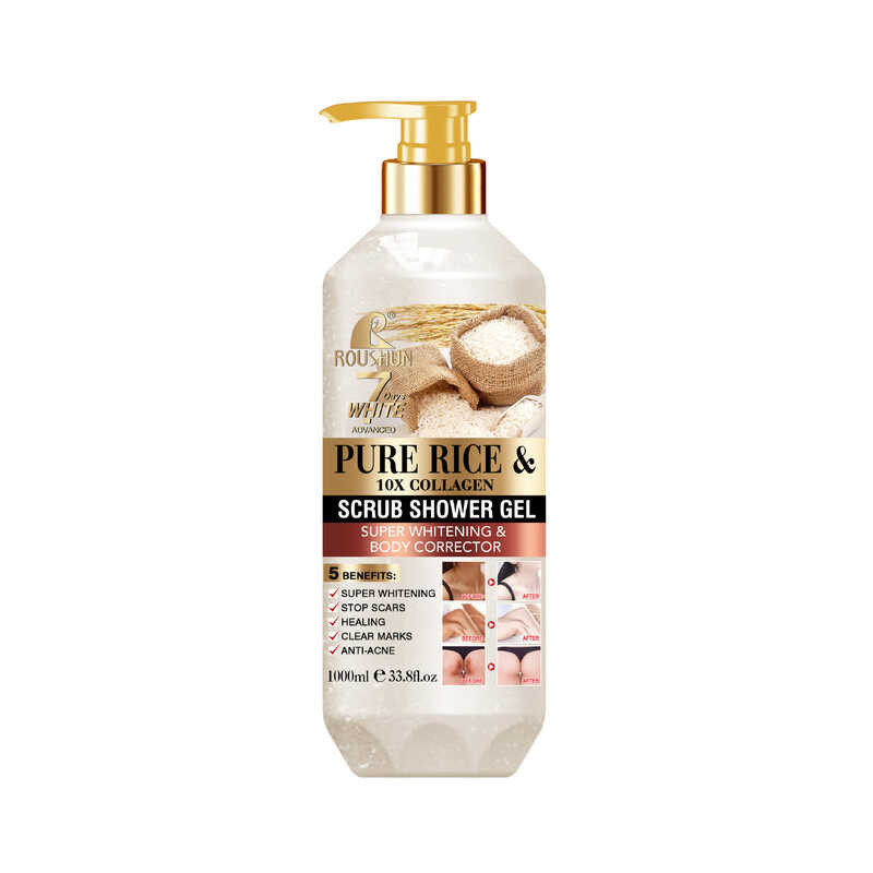 Small Batch Customized Sand Shower Gel ROUSHUN with CPNP SCPN FDA ...