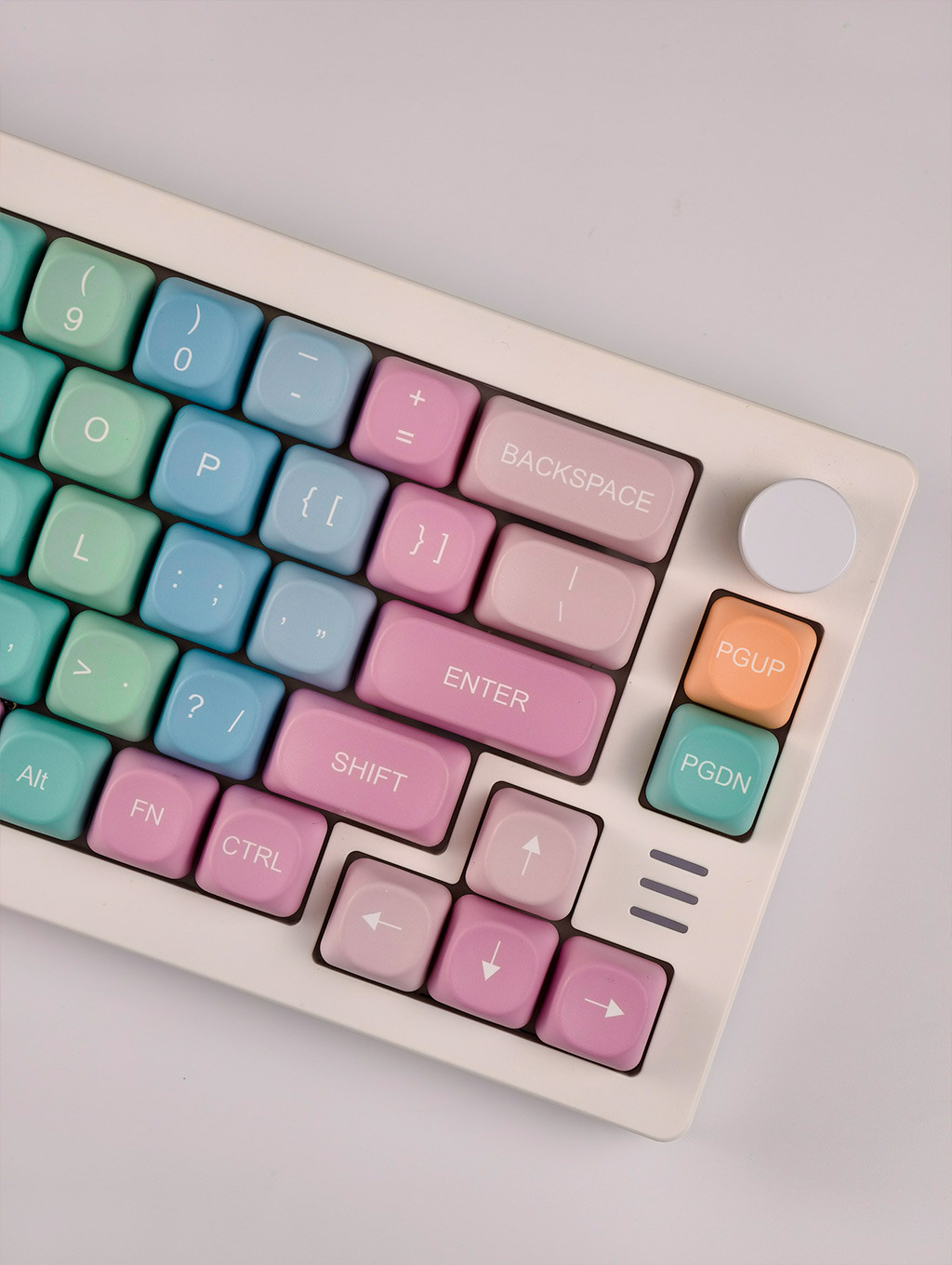 Macaron Keycap 120 Keys MOA Profile PBT Concise Dye Sublimation Wooting ...