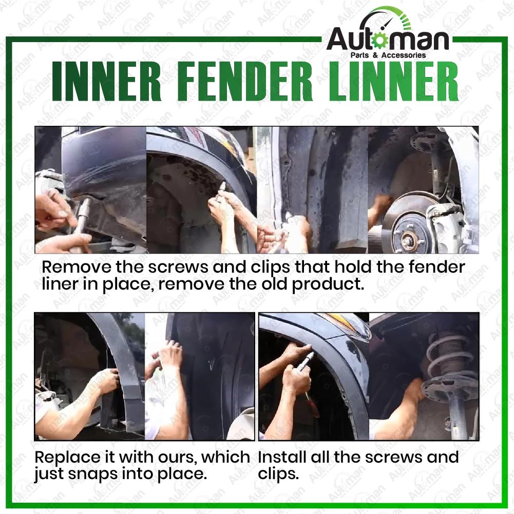 Fender Inner Liner Perodua Bezza 2016 - 2025 Axia 2014 - 2022 Mudguard ...
