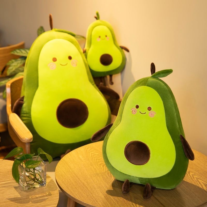 20cm Avocado Doll Plush Toy Sleeping Pillow Stuffed Soft Toys Kids ...
