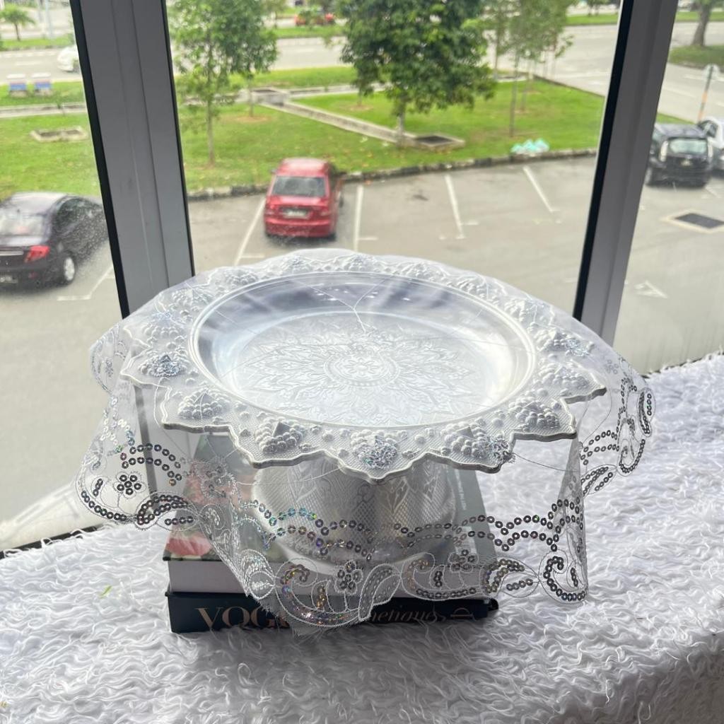 Alas Tapak Dulang Hantaran Sulam Bunga Untuk Kahwin Dan Tunang ...