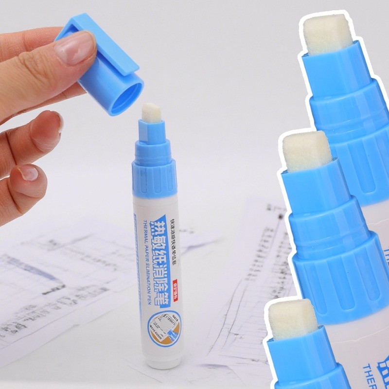 1/2/4Pcs Thermal Paper Eraser Pen - Portable, Quick-Drying - Privacy ...