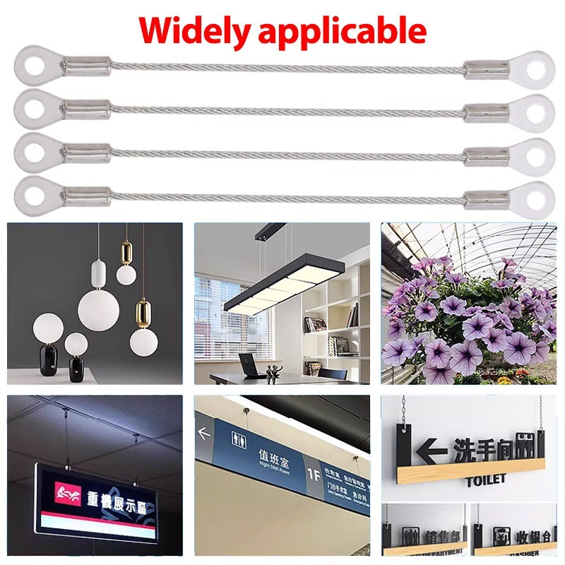Stainless Steel Cable - Eyelet End With 1.5MM Wire Rope - Wire Eyelets ...
